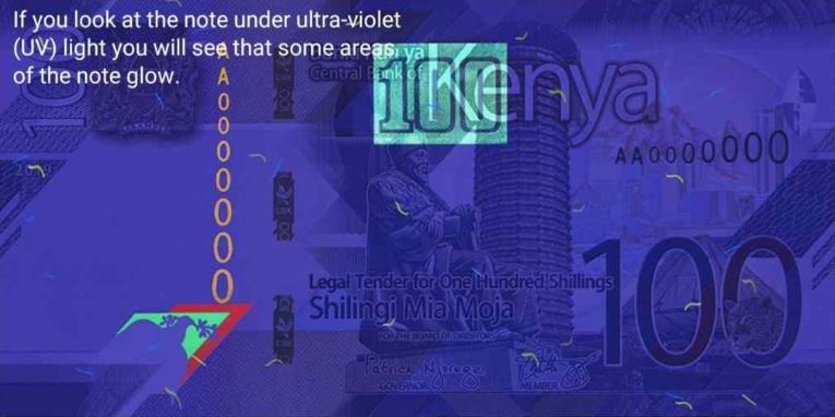 How to Detect Fake New Currency Notes Using UV Light [VIDEO] - Kenyans ...