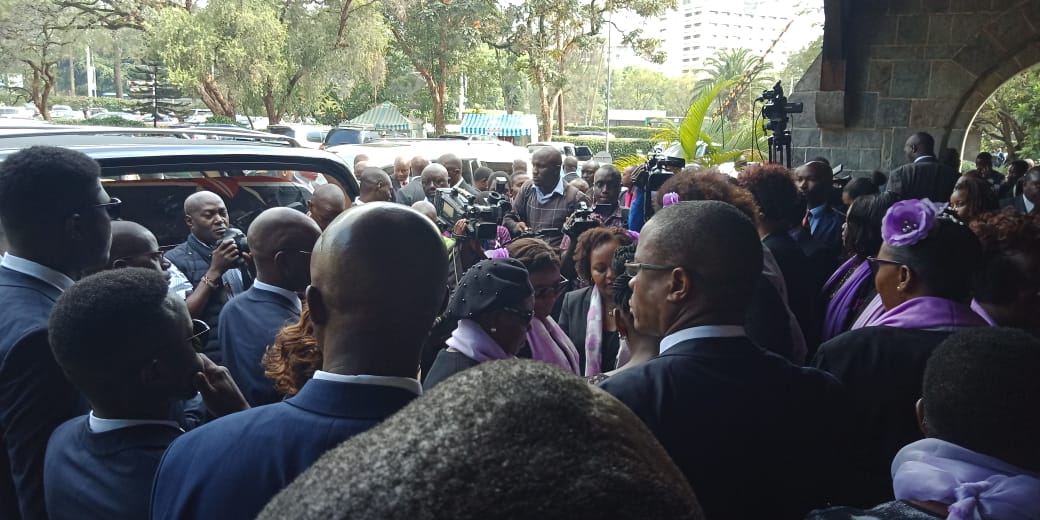 DP Ruto Charms Mourners With Laboso's Dressing Code Story - Kenyans.co.ke