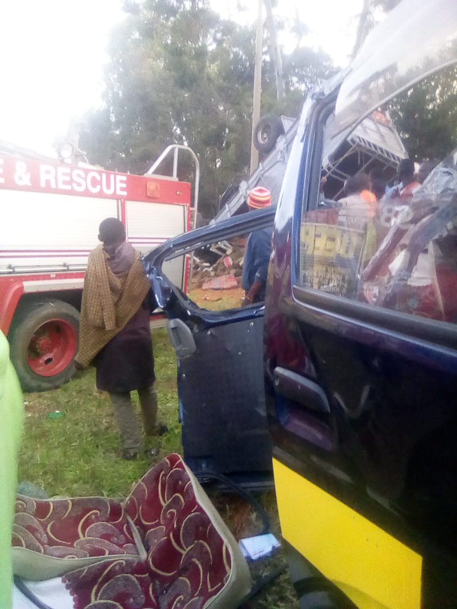 4 Killed In Grisly Accident As Matatu Collides With Lorry Along Meru