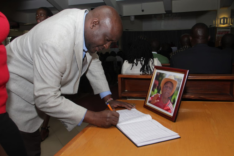 PHOTOS: Glimpses of Joe Kadenge's Memorial Service - Kenyans.co.ke