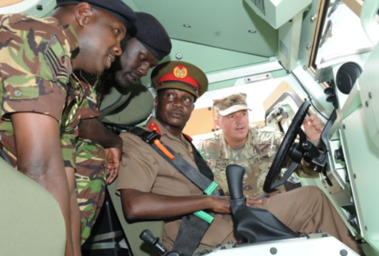 US Government Donates Heavily Armoured Vehicles to KDF - Kenyans.co.ke