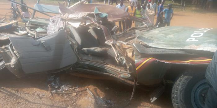 Police Car Kills 3 in Head-on Collision - Kenyans.co.ke
