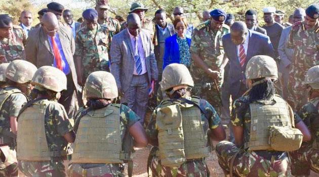 Matiang'i Unleashes Female Commandos in CBD - Kenyans.co.ke