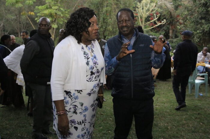 Raila Ravishes Wife With Affectionate Message on Her Birthday - Kenyans.co.ke