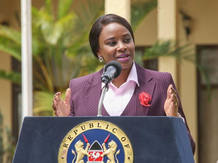 Kanze Dena Answers Why Uhuru Wasn't on Inaugural US Flight - Kenyans.co.ke