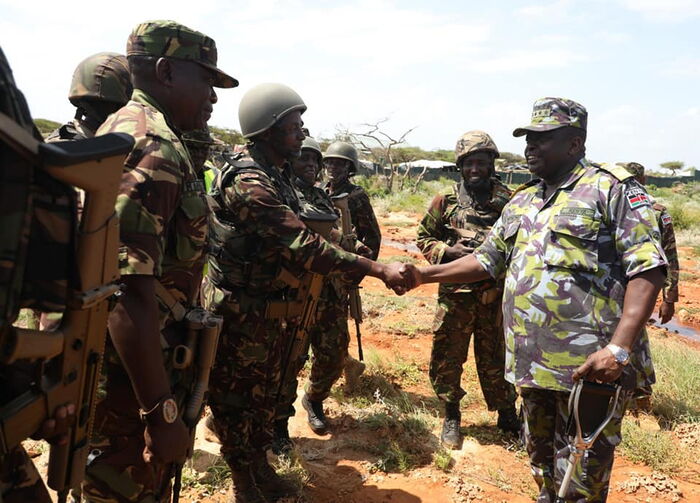 Uhuru Sends KDF's General Mwathethe to Somalia for Special Mission - Kenyans.co.ke