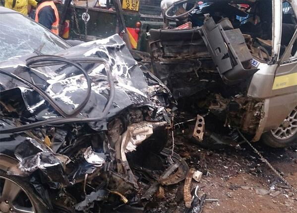 1 Dead, 15 Injured in Kiambu Road Crash - Kenyans.co.ke