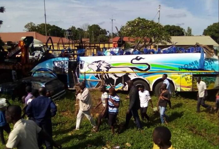 Modern Coast Bus Crashes in Uganda, Deaths Reported [PHOTOS & VIDEO ...