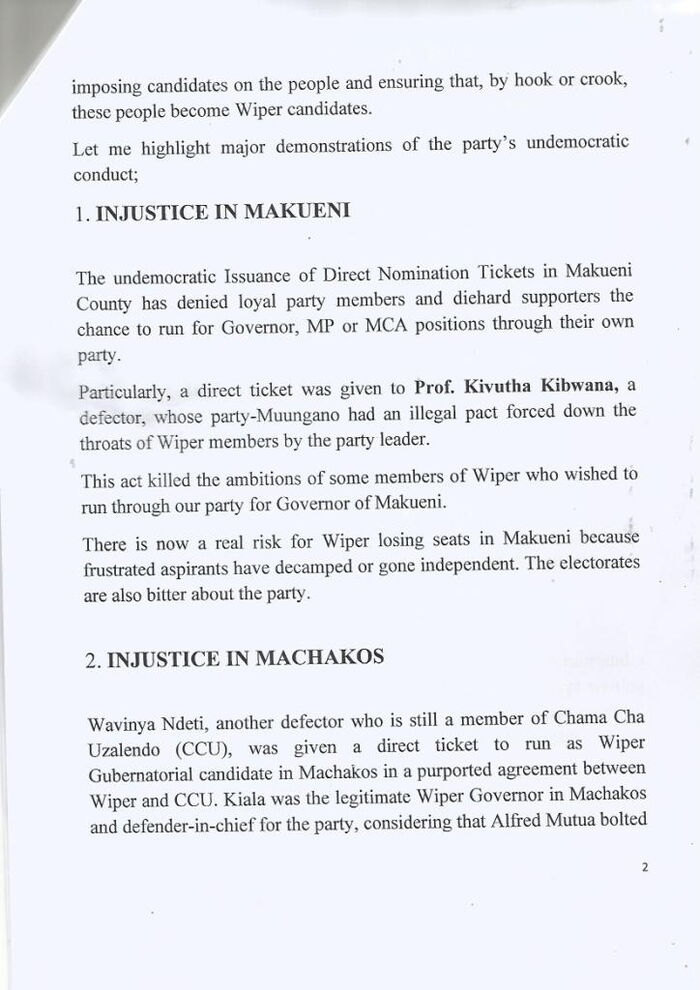 Machakos Senator Johnson Muthama Will Not Defend Senatorial Seat ...