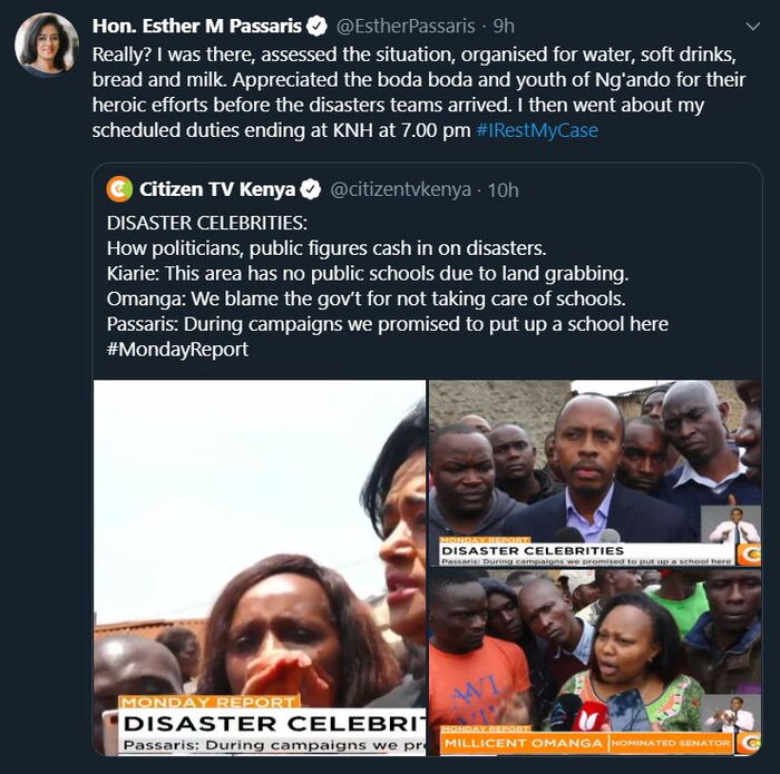 Passaris Fires at Citizen TV for Calling Her a Disaster Celebrity ...
