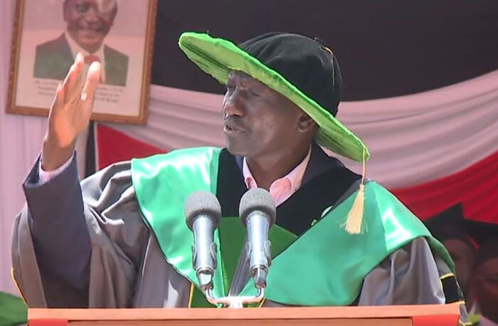 DP Ruto Orders Curriculum Change During Graduation - Kenyans.co.ke