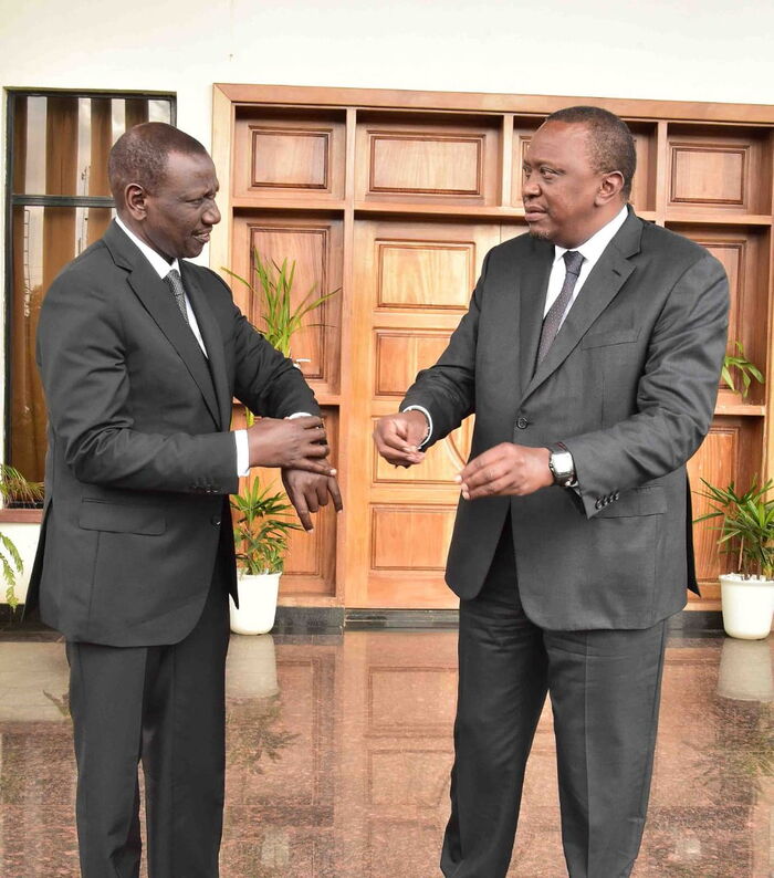 DP William Ruto Hosts Raila Odinga at His Karen Home [PHOTOS] - Kenyans.co.ke
