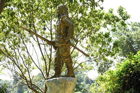 New Ksh6.5M Dedan Kimathi Statue Unveiled [PHOTOS] - Kenyans.co.ke