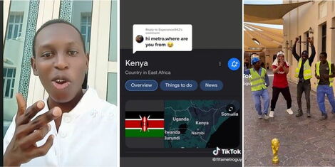 Kenyan TikToker Goes Viral as "Fifa Metro Guy" at World Cup - Kenyans.co.ke