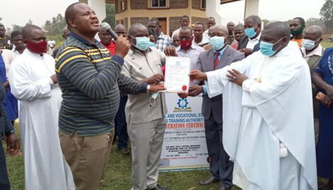 Mwambu Mwabonga: Priest Seeking to Succeed Moses Wetangula in Bungoma ...