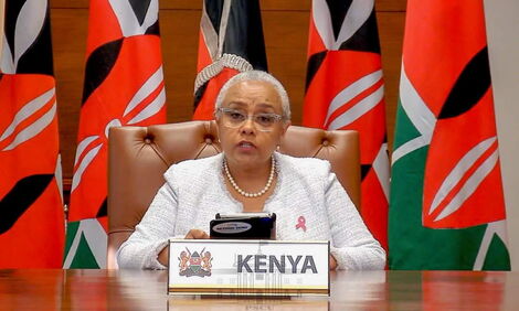 Margaret Kenyatta Touched by Blind Computer Programmer's Historic ...