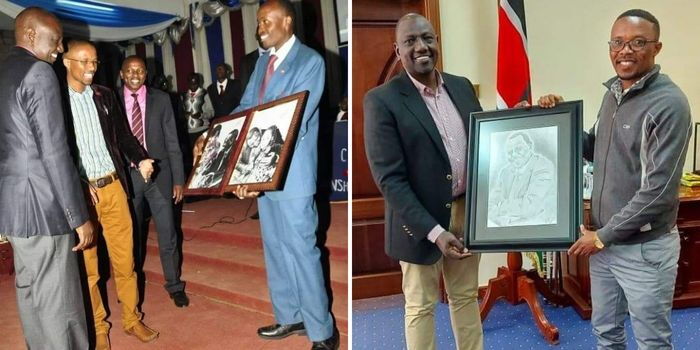 Pencil Artist Recounts Life-Changing Moment After Meeting Ruto ...