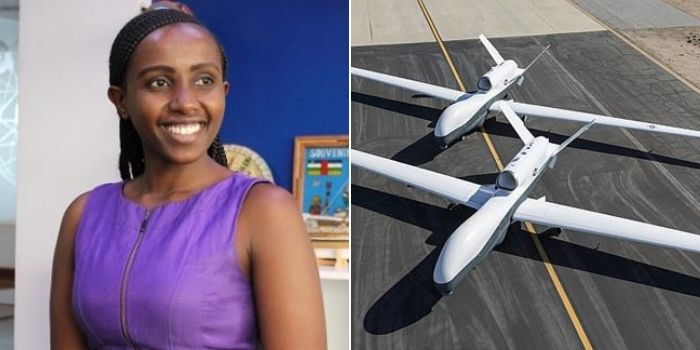 Meet Kenya's First Female Drone Aircraft Pilot. - Kenyans.co.ke