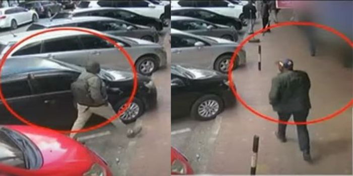 CCTV Footage Shows Businessman Outsmart 4 Police Officers in Nairobi ...