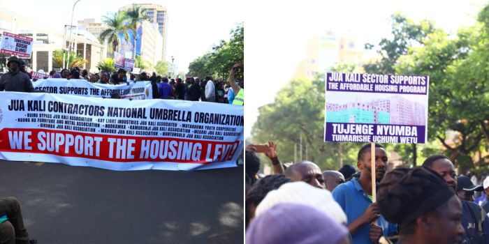 Kenyans Demonstrate in Nairobi CBD Demanding Implementation of Housing ... Kenyans Demonstrate in Nairobi CBD Demanding Implementation of Housing ...