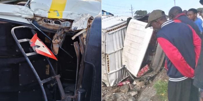 Several Feared Dead After Truck Rams Into Matatu Along Kisumu Highway