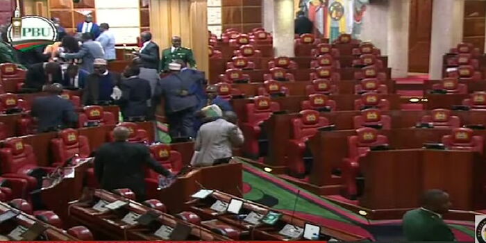 Mps Storm Out Of Parliament Over Cdf Allocations Ke