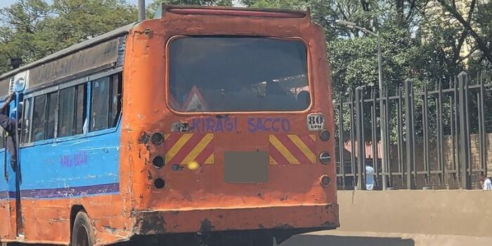 Matatu With No Brake Lights, Indicators on Highway Sparks Uproar ...