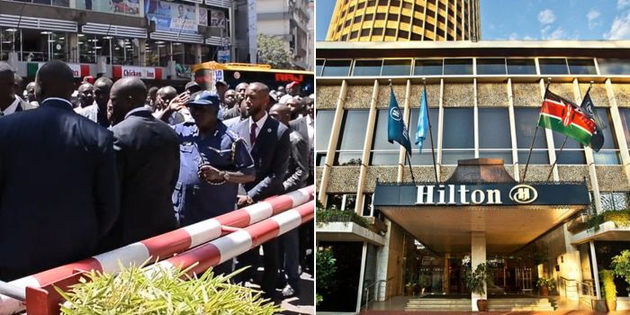 Sakaja Takes Action Over Hilton Hotel Barriers - Kenyans.co.ke Sakaja Takes Action Over Hilton Hotel Barriers - Kenyans.co.ke