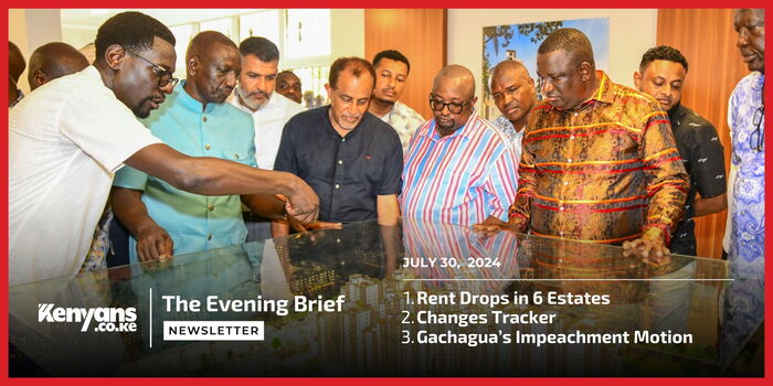 Landlords Drop Rent in 6 Estates, Ruto Fills Cabinet, Drama in Gachagua ...