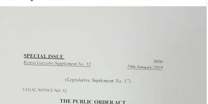 The Truth Behind Letter Declaring Curfew in Nairobi - Kenyans.co.ke