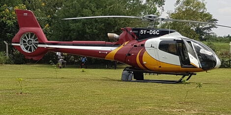 Biashara Ward Ruiru MCA Elijah Njoroge Arrives at His Dowry in Chopper ...