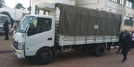 Suspicious Lorry Impounded Ferrying Explosives - Kenyans.co.ke