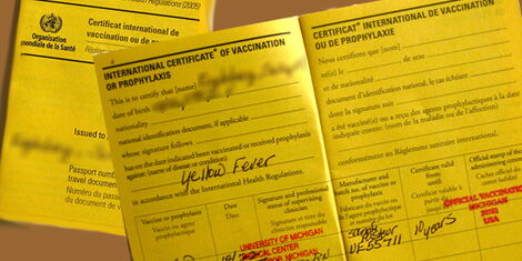 Alarm Over Syndicate Offering Fake Yellow Fever Cards - Kenyans.co.ke